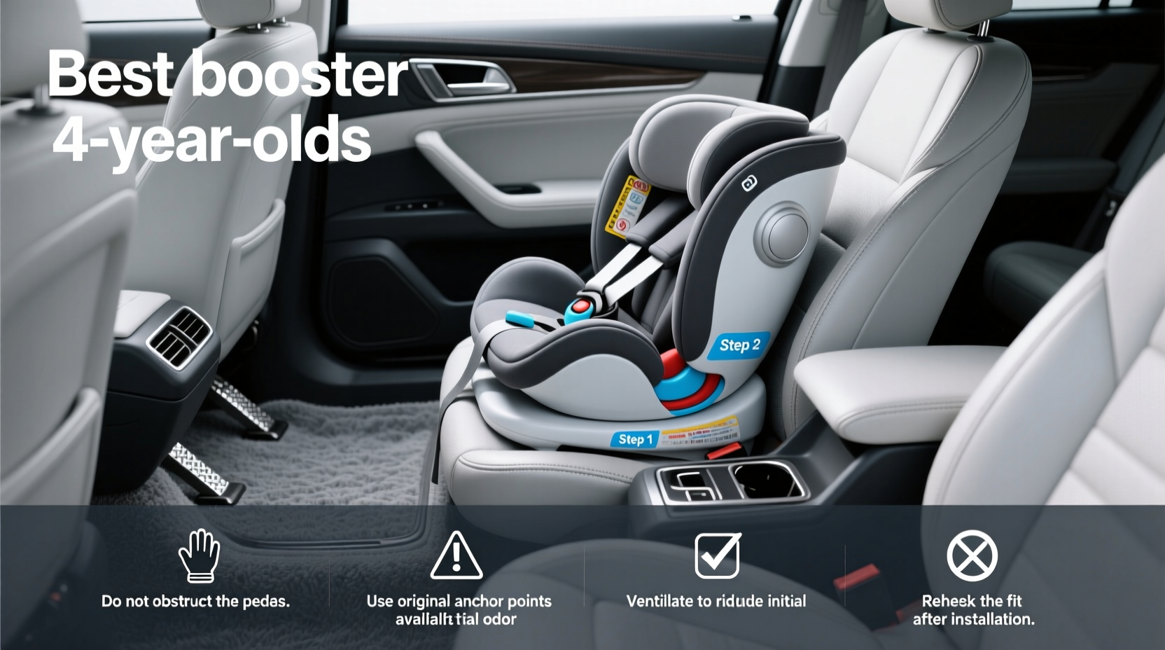 How to Choose Best Booster Seat for 4 Year Old Kid: Buying Guide