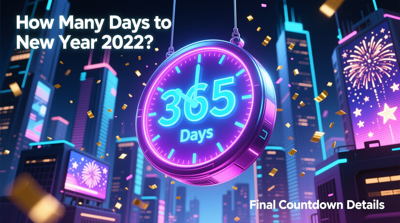 How Many Days to New Year 2022? Final Countdown Details