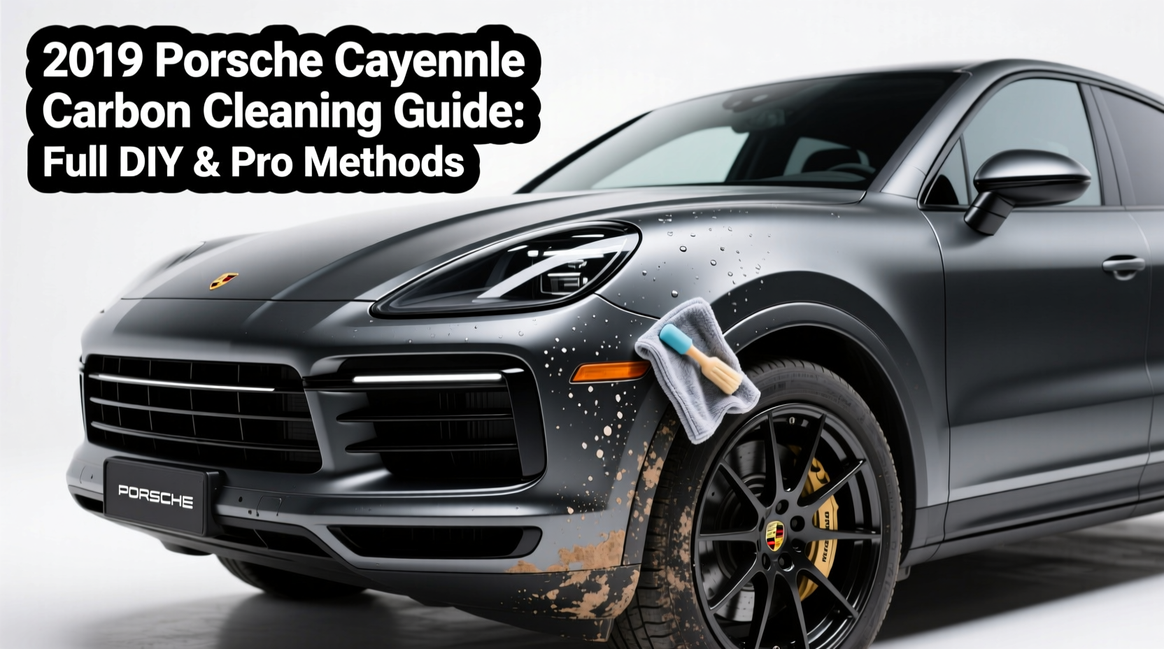 2019 Porsche Cayenne Carbon Cleaning Guide: Full DIY & Pro Methods