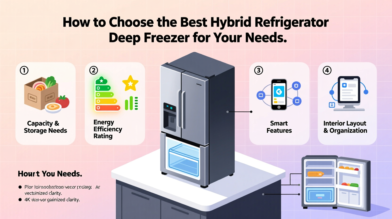 How to Choose the Best Hybrid Refrigerator Deep Freezer for Your Needs