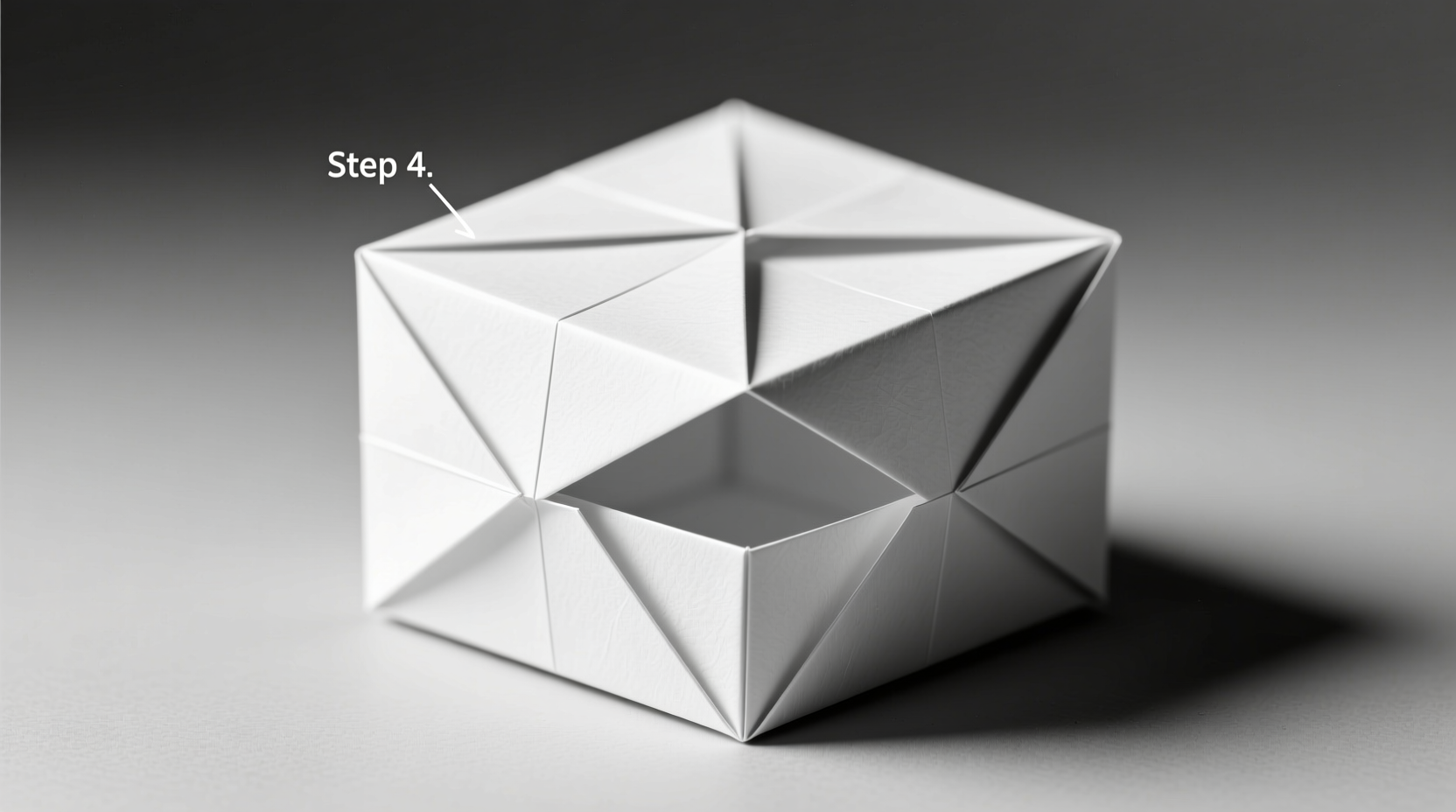 Origami Paper Box: Step-by-Step Folding Guide