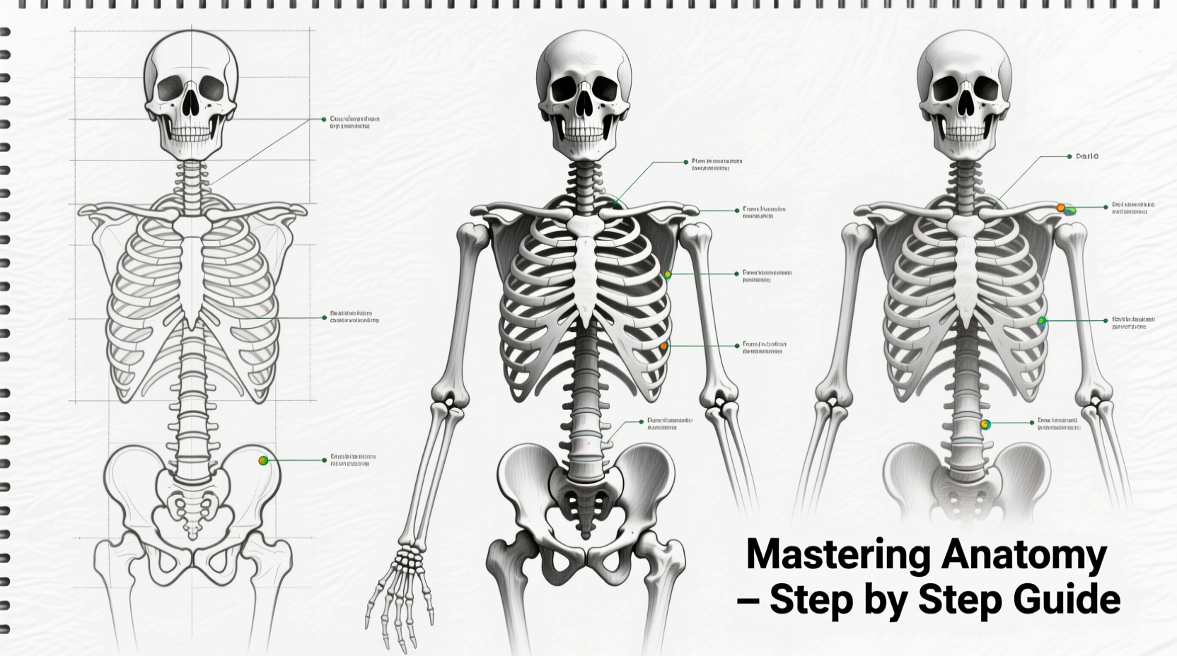 Mastering Anatomy A Step By Step Guide On How To Draw A Realistic Bone ...