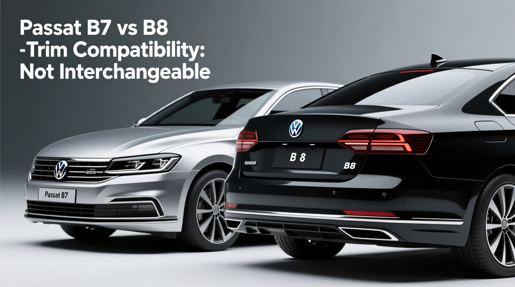 Passat B7 vs B8 Trim Compatibility: Not Interchangeable