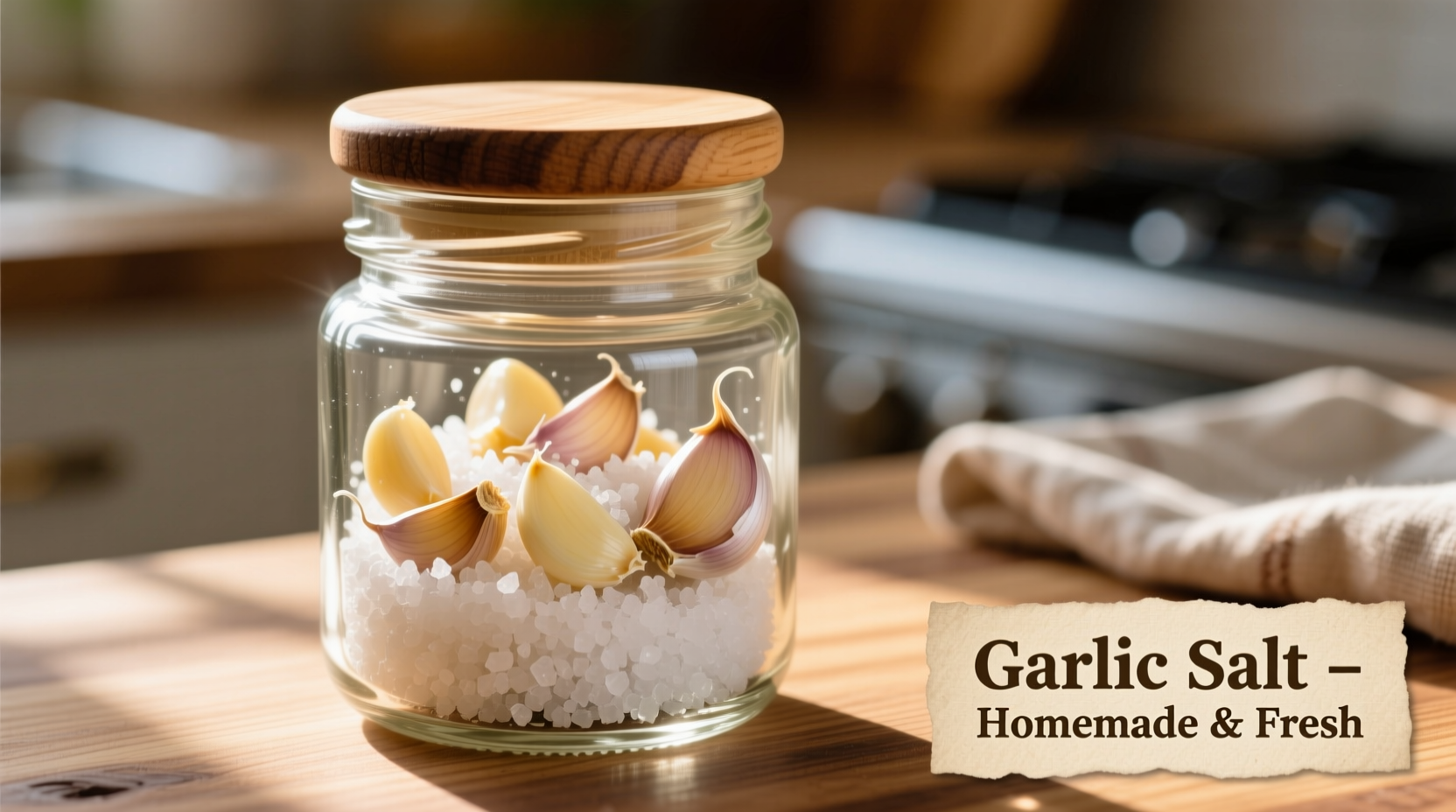 How to Make Garlic Salt at Home: Simple DIY Recipe