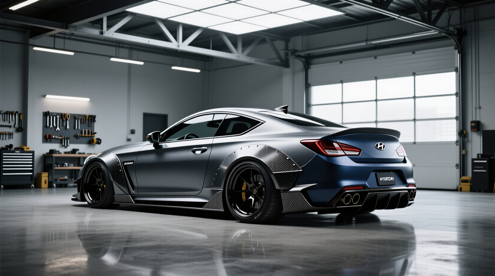Elegant Hyundai Genesis Coupe Body Kit Images