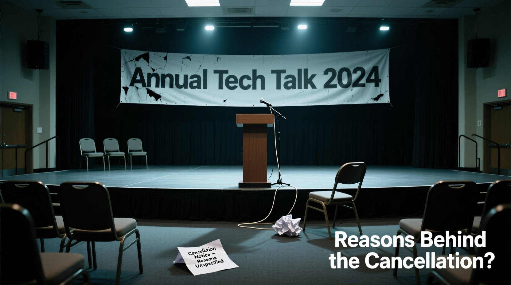 Why Was The Talk Canceled Reasons Behind The Cancellation