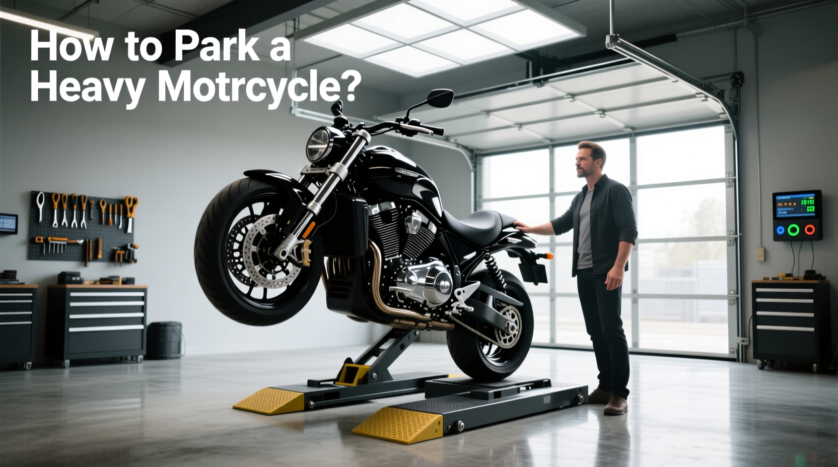 How to Safely Push Start a Motorcycle on a Hill