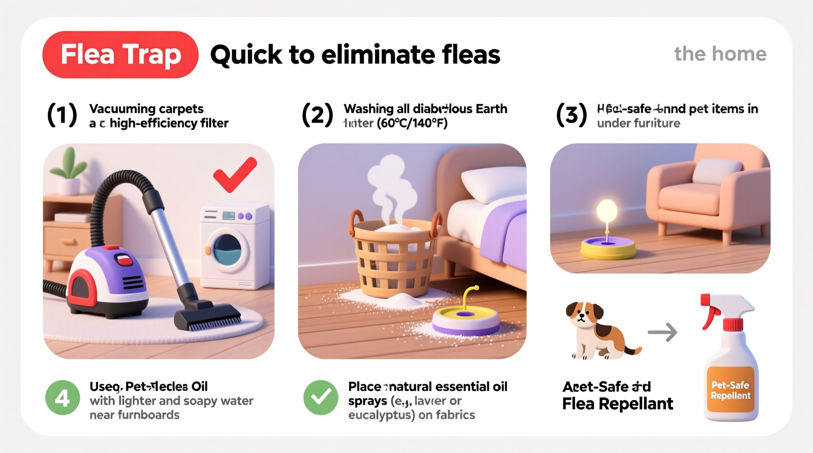 How To Safely Get Rid Of Fleas In Your House