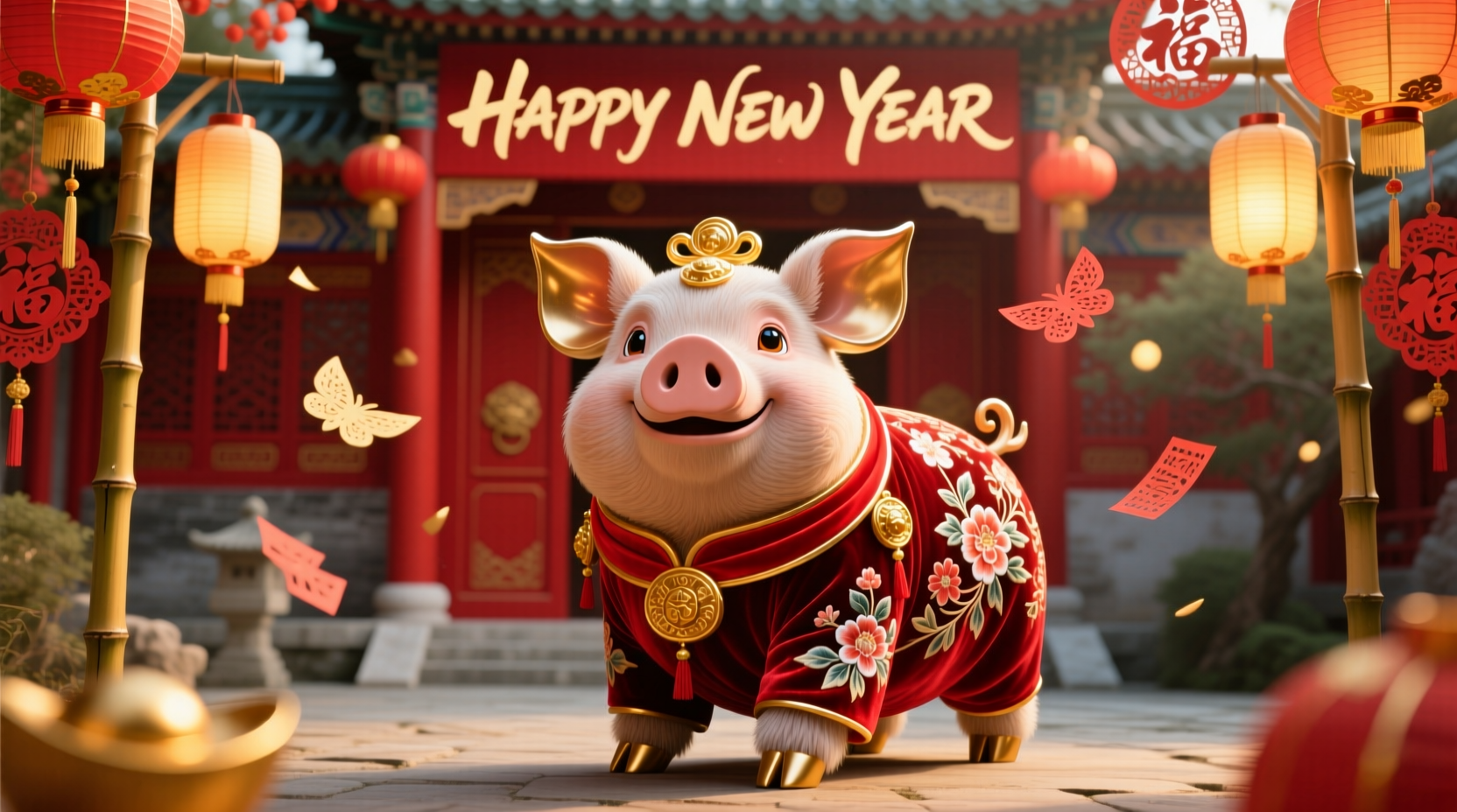 The Pig in Chinese New Year: Symbol of Prosperity and Fortune