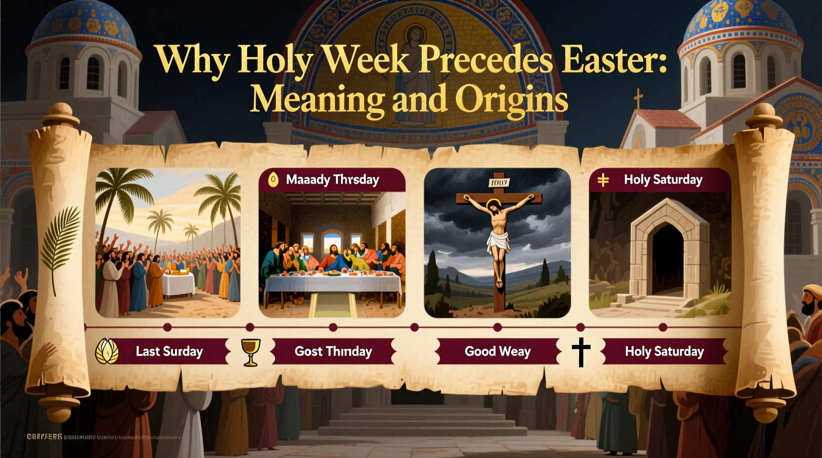 Why Holy Week Precedes Easter: Meaning and Origins