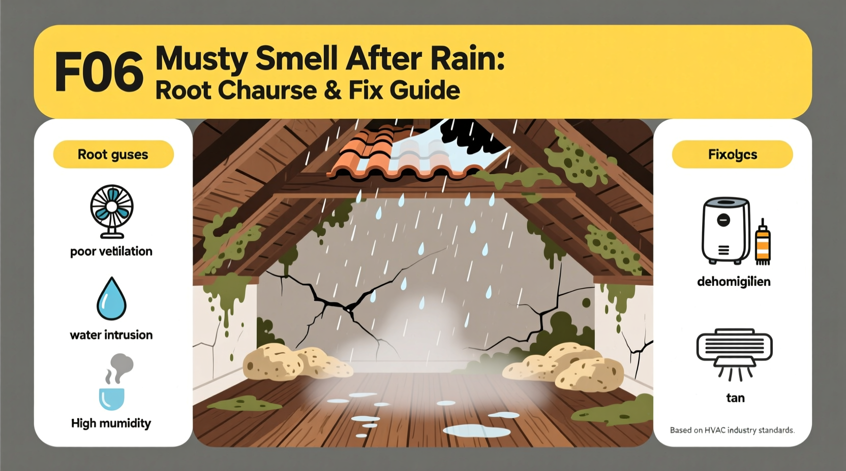 F06 Musty Smell After Rain: Root Cause & Fix Guide