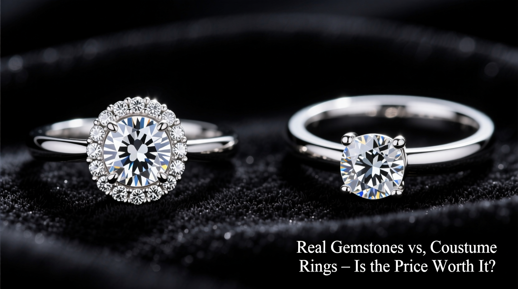 Real Gemstone Rings Vs Costume Rings Are Real Gems Really Worth The ...