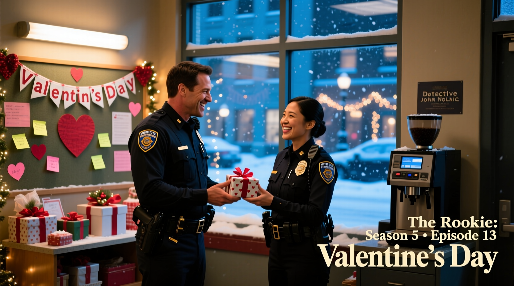 Valentine's Day in The Rookie: Season 5, Episode 13