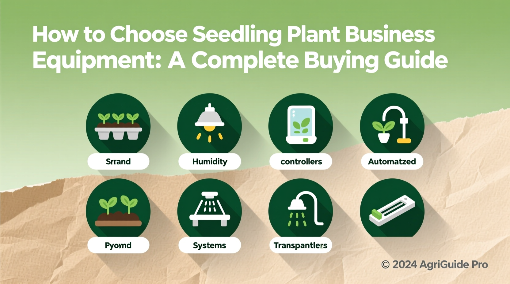 How to Choose Seedling Plant Business Equipment: A Complete Buying Guide
