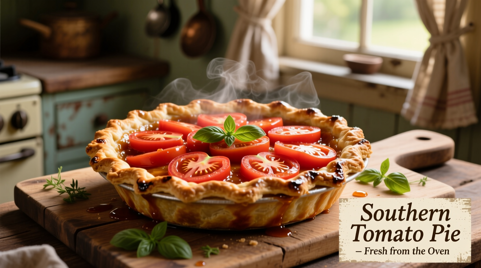 Classic Southern Tomato Pie Recipe: No-Soggy Secrets