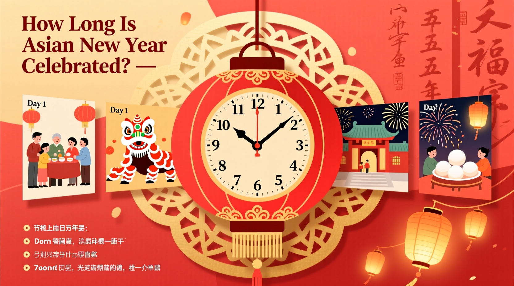 How Long Is Chinese New Year Celebrated?