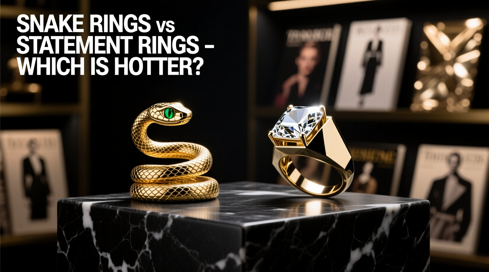 Snake Rings Vs Statement Rings Which Ones Hotter And Why Are People ...