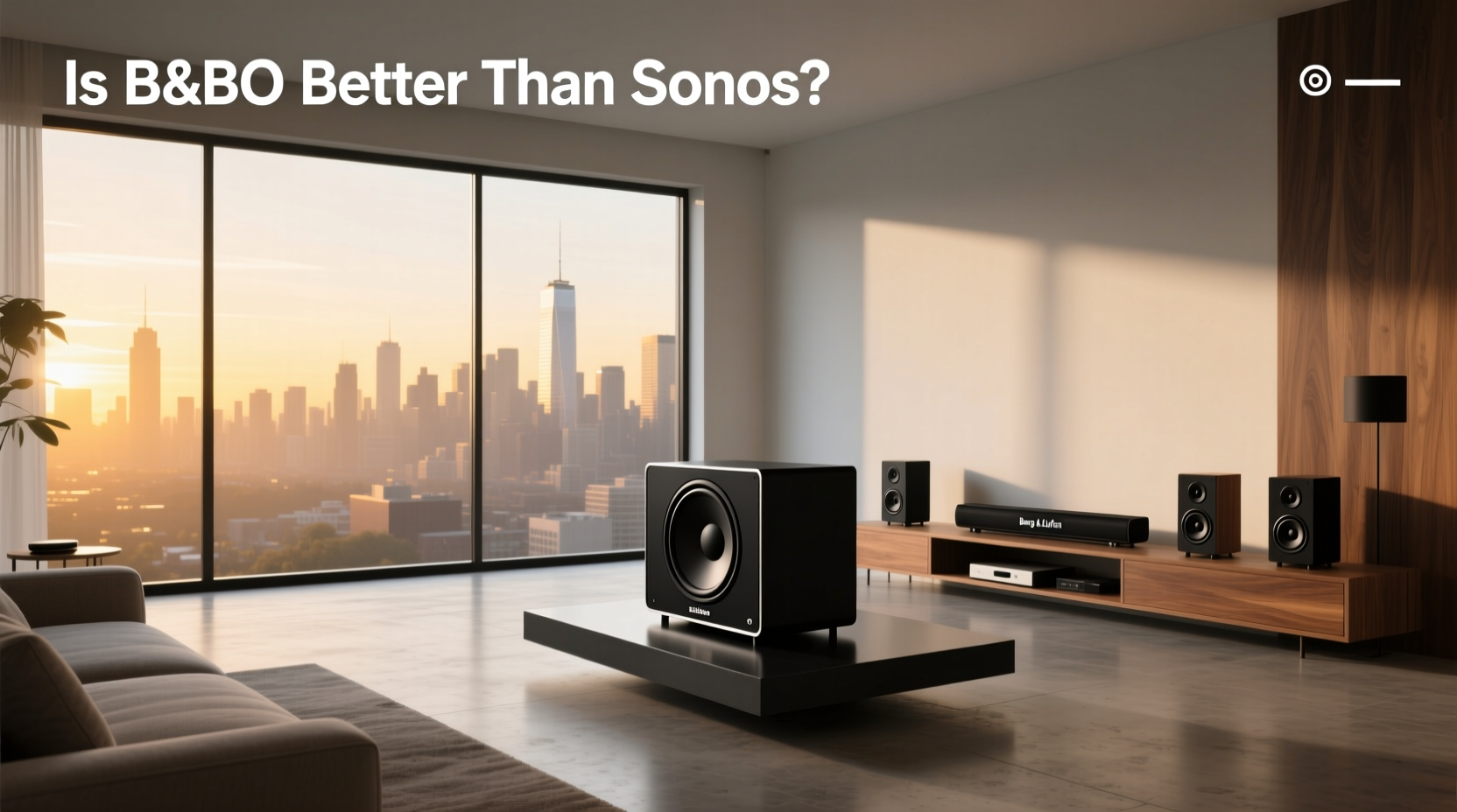 Bang & Olufsen Subwoofer Guide: How to Choose vs Sonos