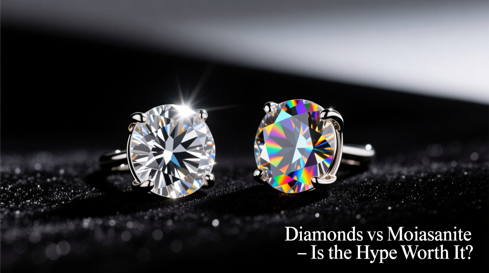 Moissanite Vs Diamond Earrings Are Diamonds Still Worth The Hype