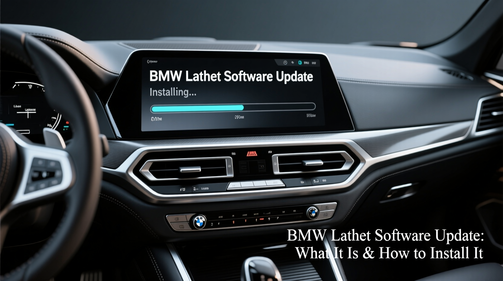 BMW Lathet Software Update: What It Is & How to Install It