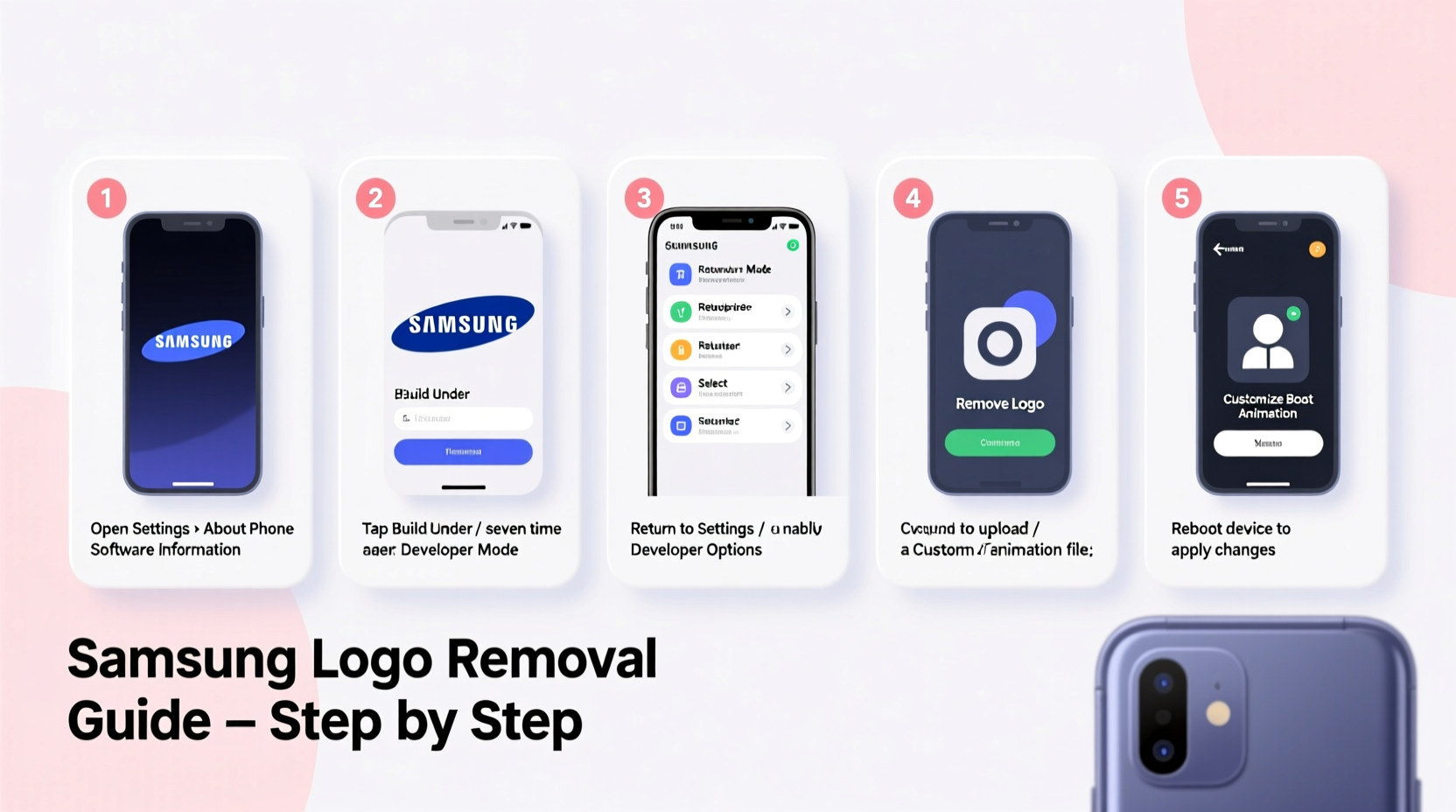 How To Easily Customize Or Remove The Original Logo On Your Samsung ...