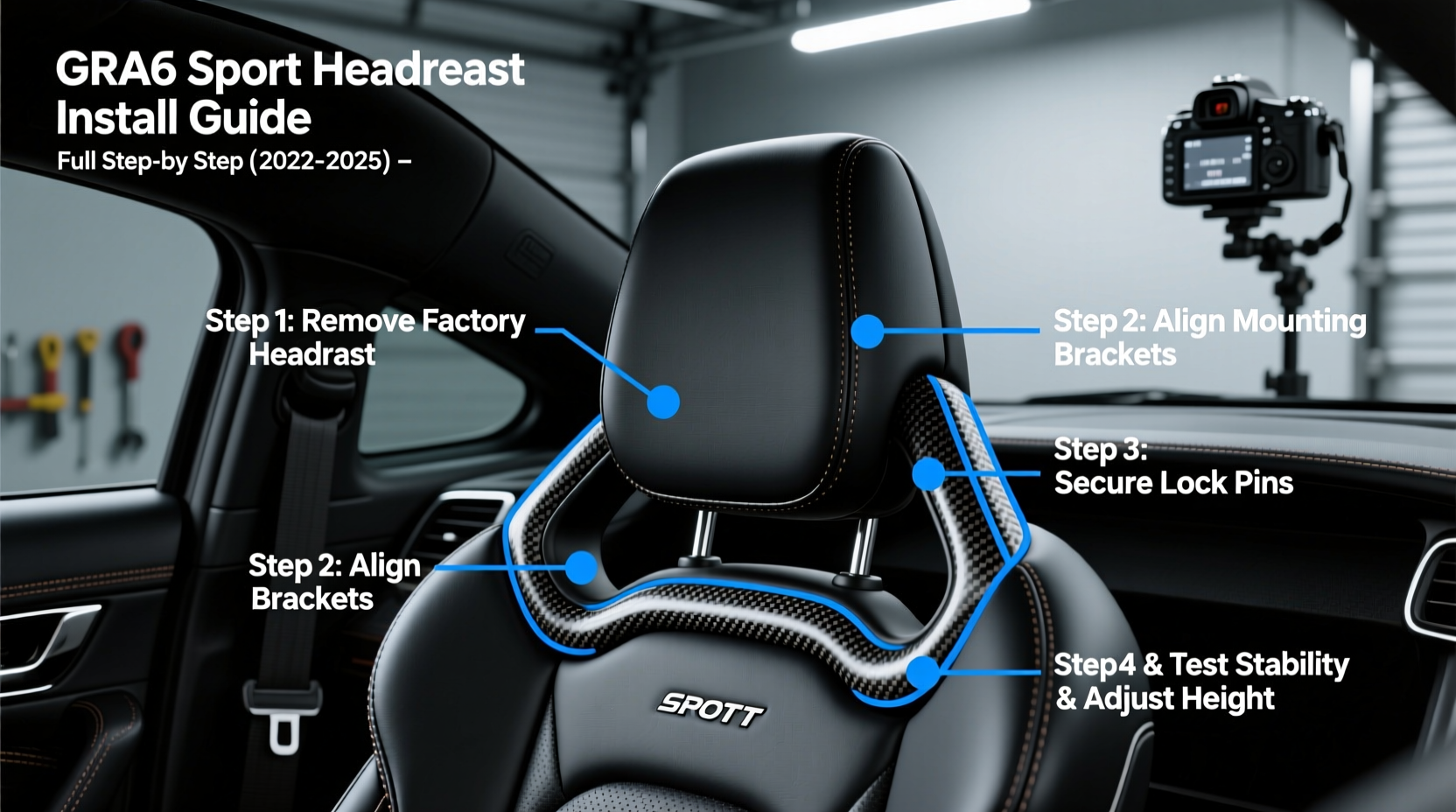 GR86 Sport Headrest Install Guide: Full Step-by-Step (2022–2025)