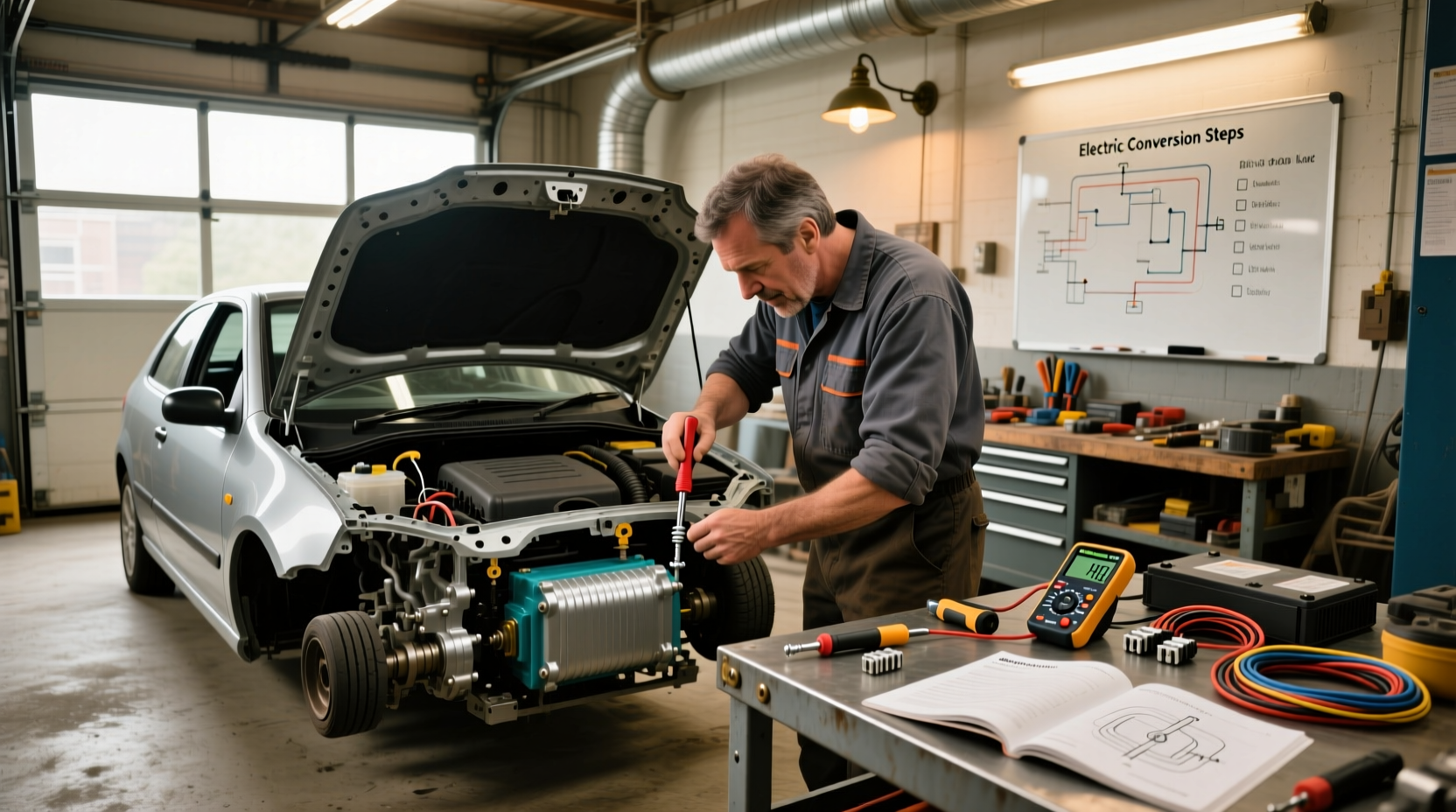 How to Convert a Car to Electric in the UK: A DIY Guide