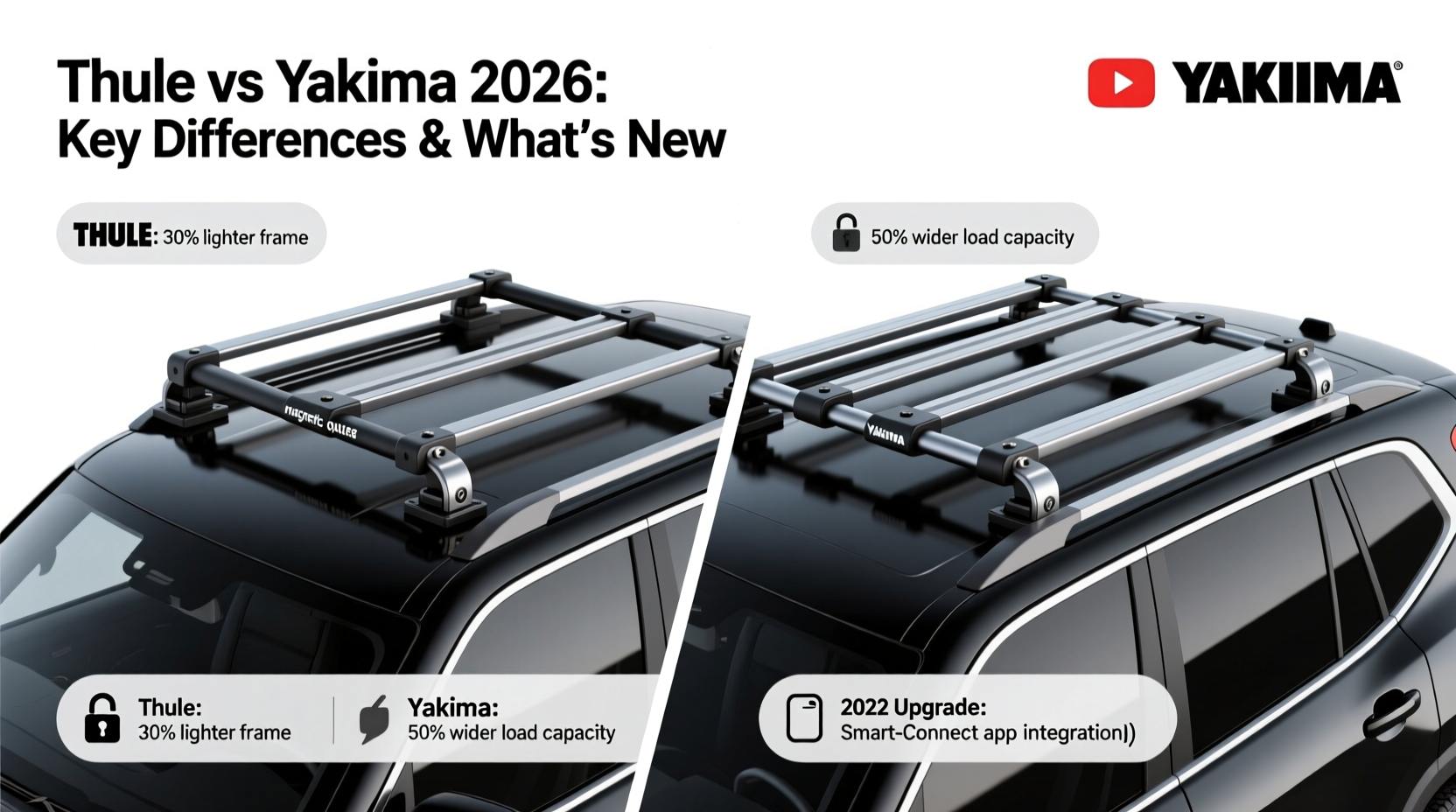 Thule vs Yakima 2026: Key Differences & What’s New