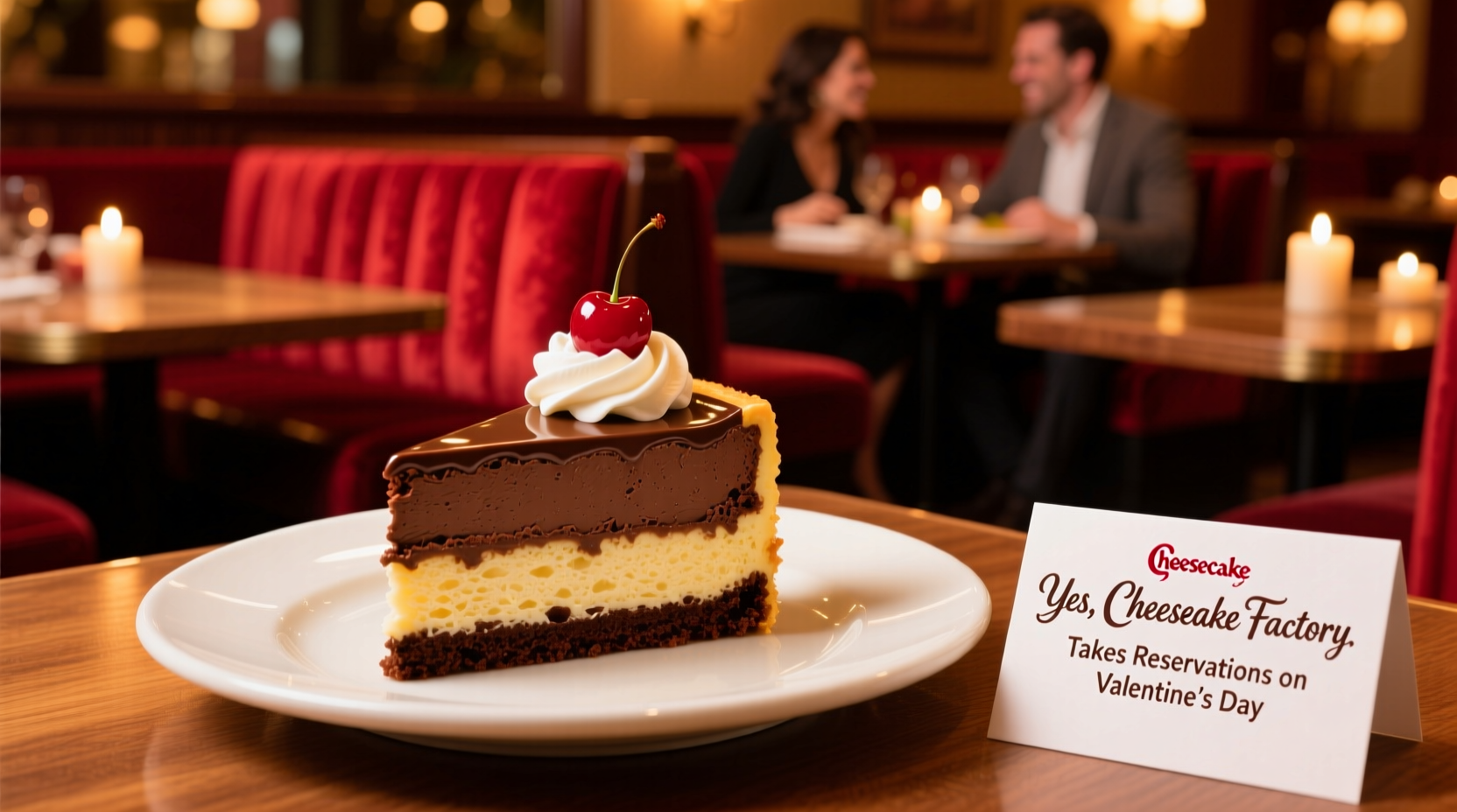Yes, Cheesecake Factory Takes Reservations on Valentine's Day