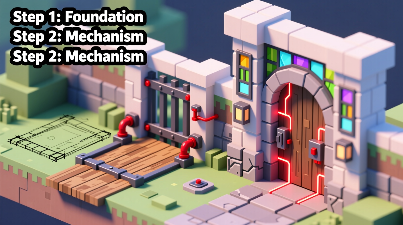 Creative And Functional Minecraft Gate Designs Step By Step Guide To ...