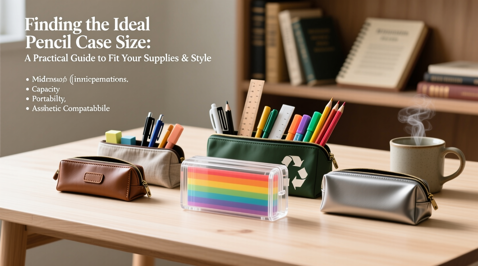 Finding The Ideal Pencil Case Size A Practical Guide To Fit Your ...