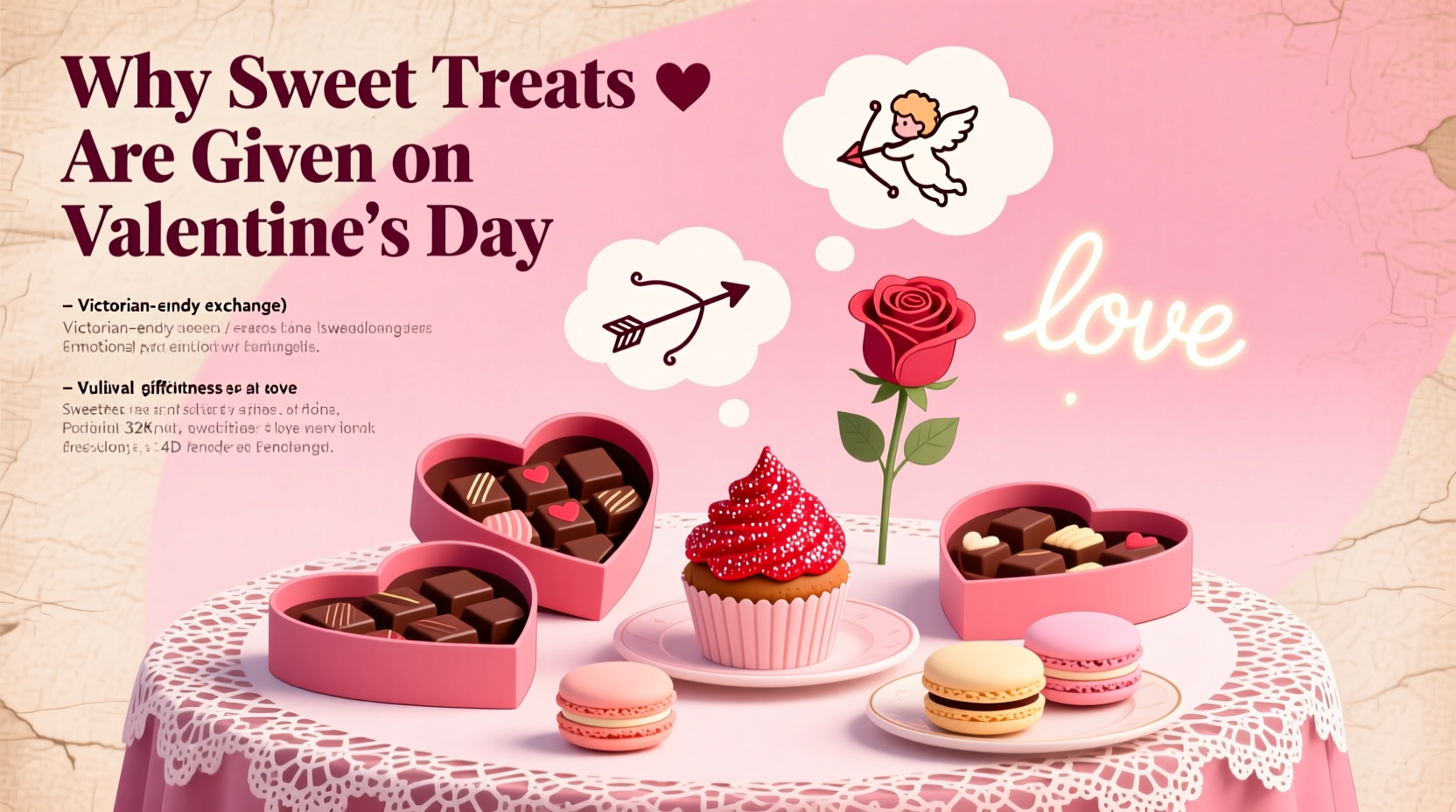 Why Sweet Treats Are Given on Valentine's Day