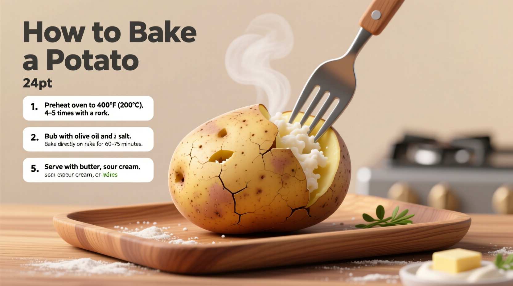 How to Bake a Potato: Crispy Skin, Fluffy Interior Every Time