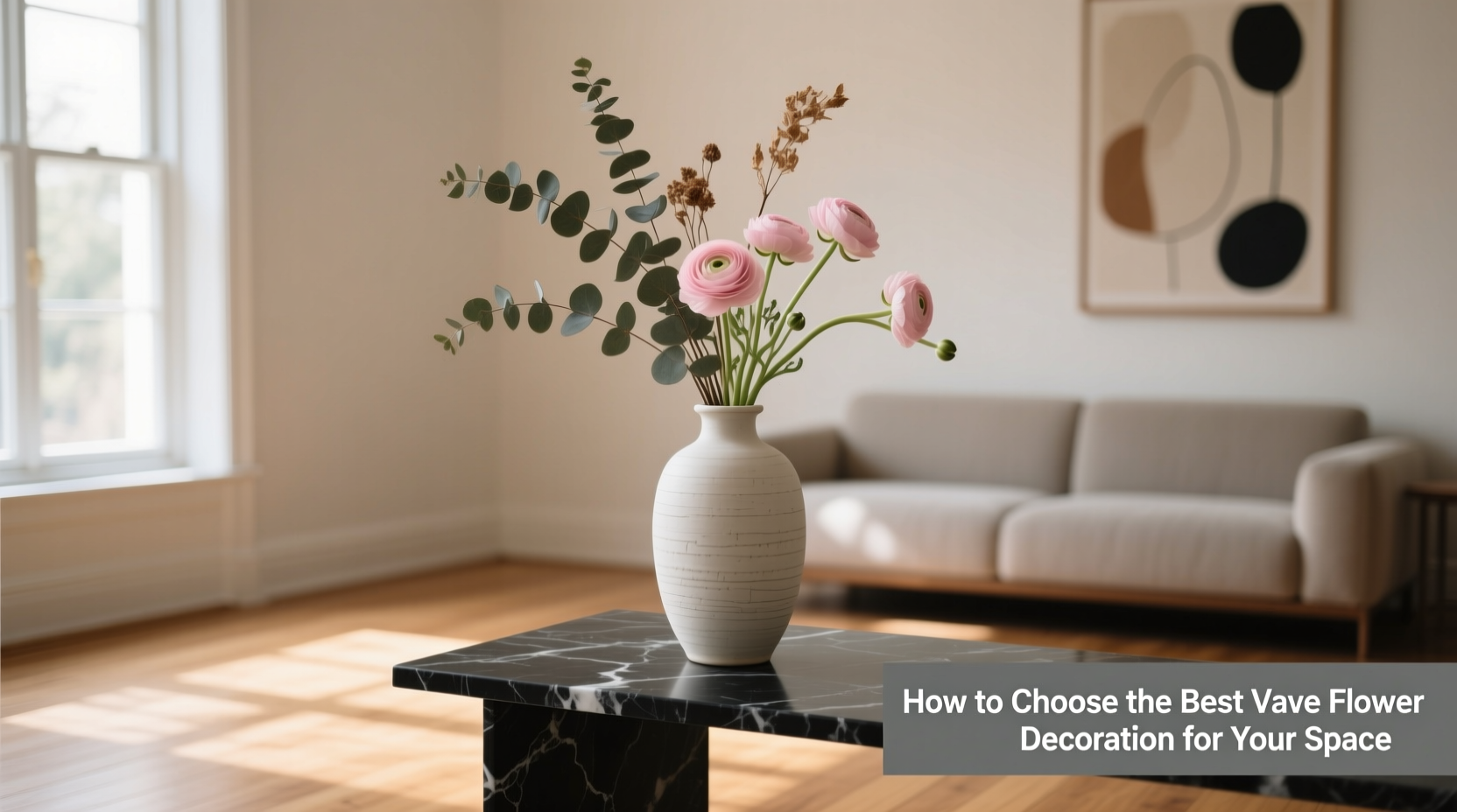 How to Choose the Best Vase Flower Decoration for Your Space
