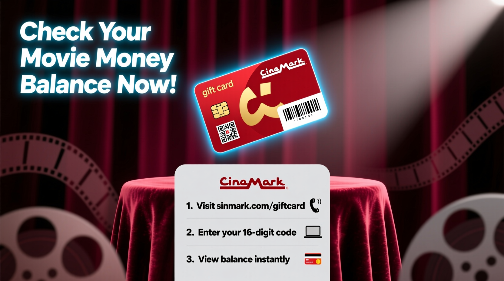 Cinemark Gift Card Balance Check Your Guide To Movie Money