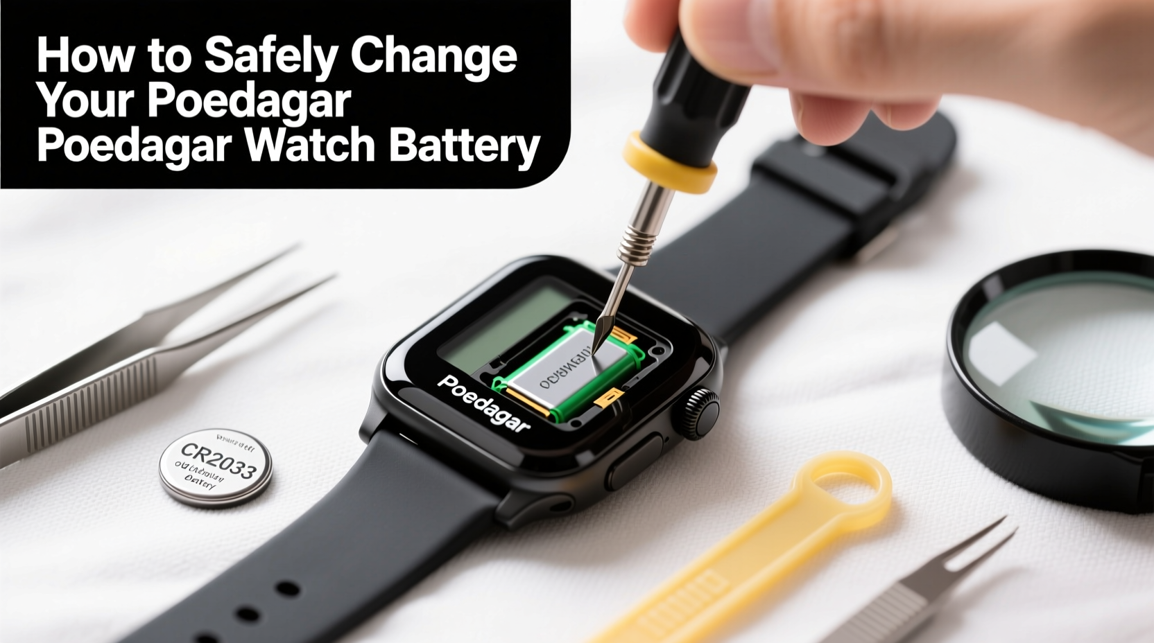 How To Safely And Easily Change The Battery In Your Poedagar Digital ...