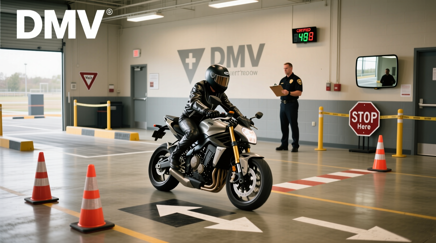How to Pass the DMV Motorcycle Skills Test – A Practical Guide