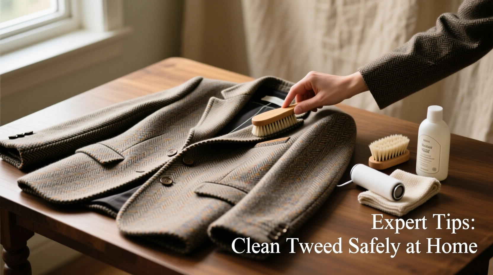 Expert Tips For Safely Cleaning Your Tweed Blazer At Home Without Damage
