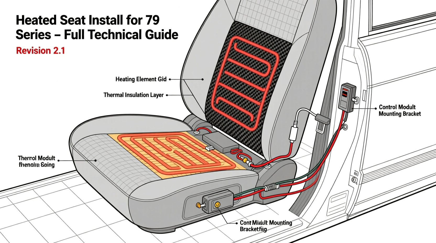 Heated Seat Install for 79 Series: Full Technical Guide