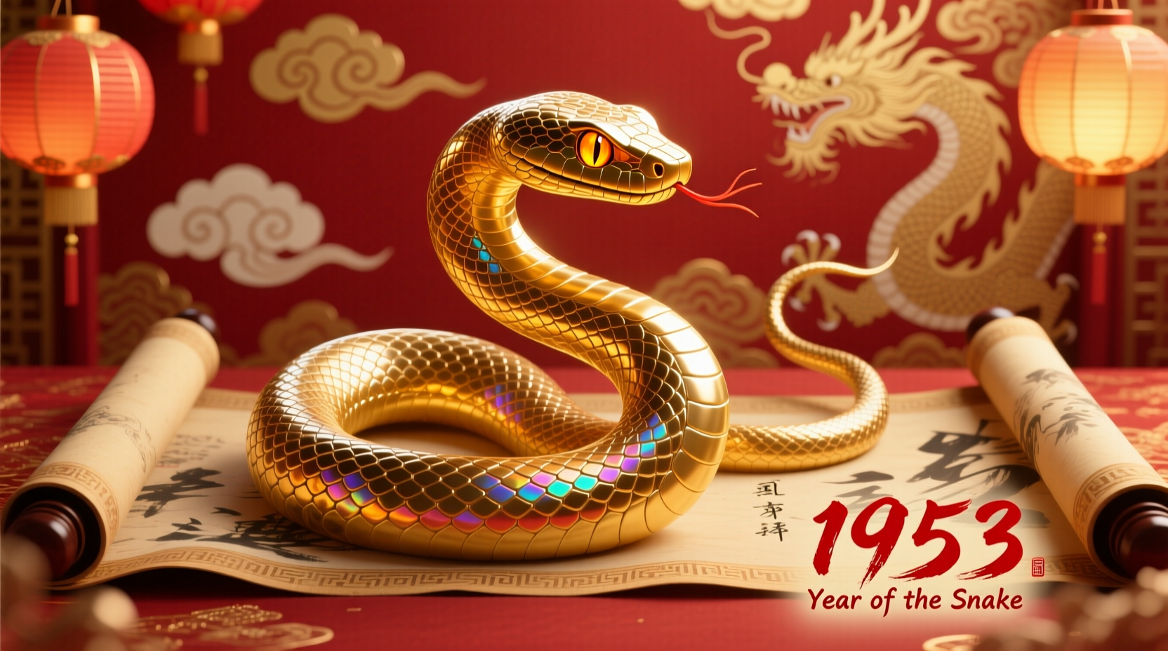 The Chinese New Year Animal for 1953 Was the Snake
