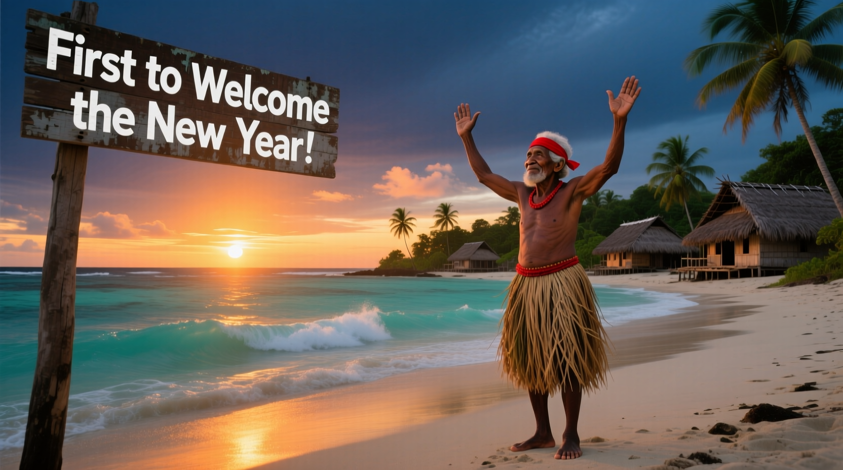 What Country Celebrates the New Year First Annually