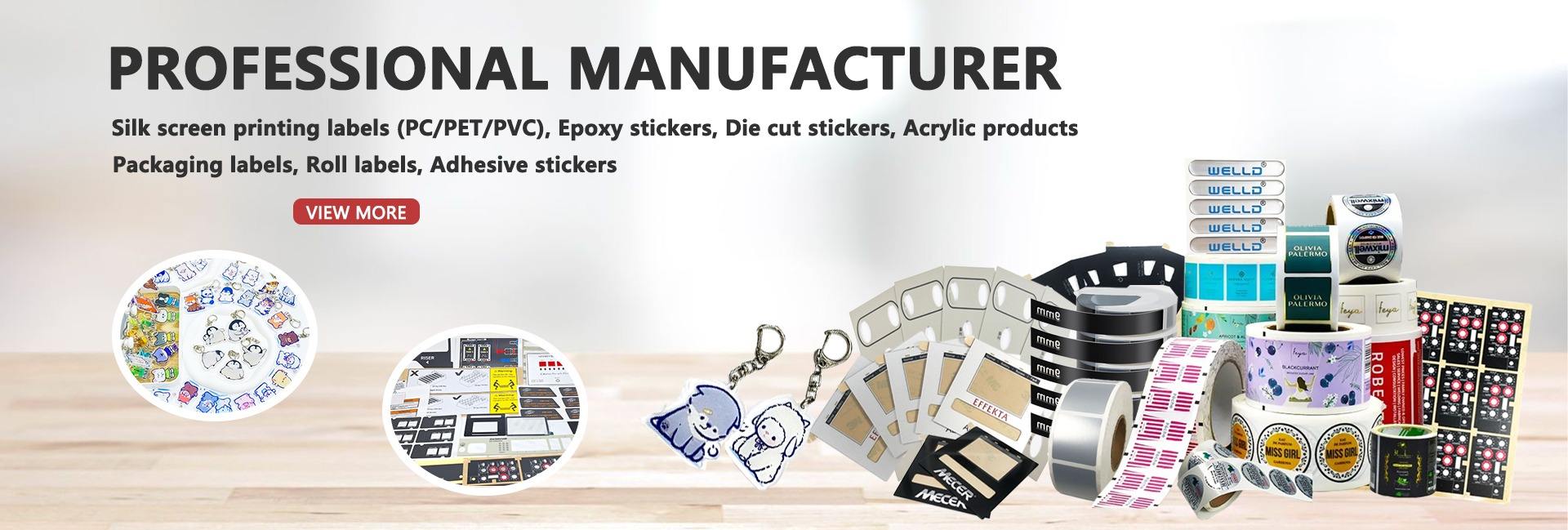 Zhenghong (Shenzhen) Packaging Products Co., Ltd - Silkscreen Stickers, Epoxy Resin Sticker