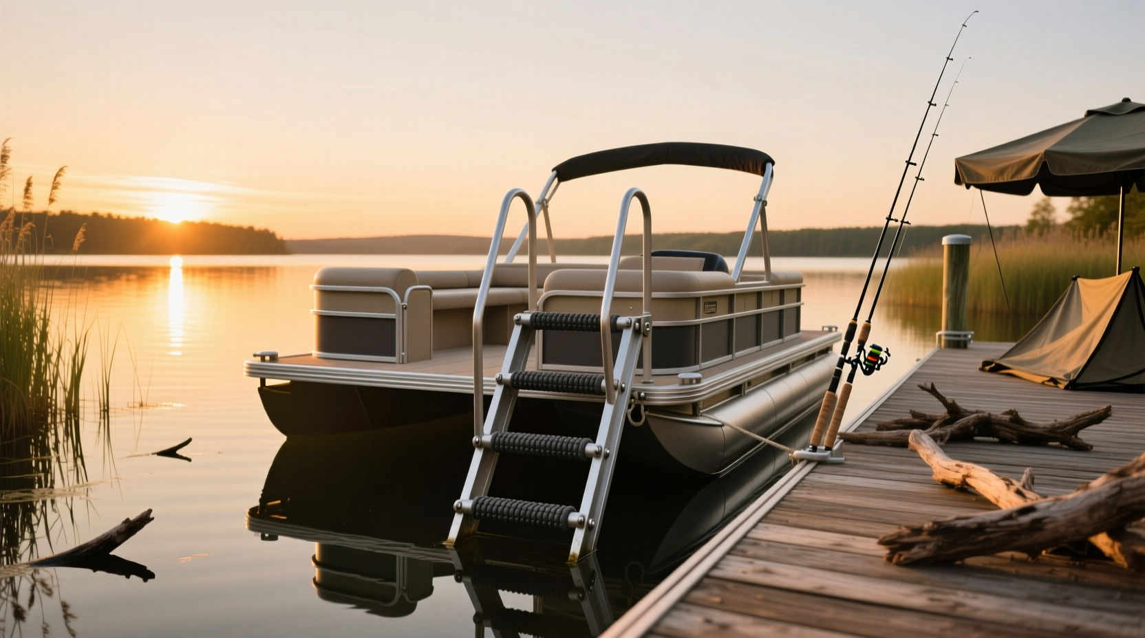 What to Look for in a Heavy Duty Pontoon Boat Ladder