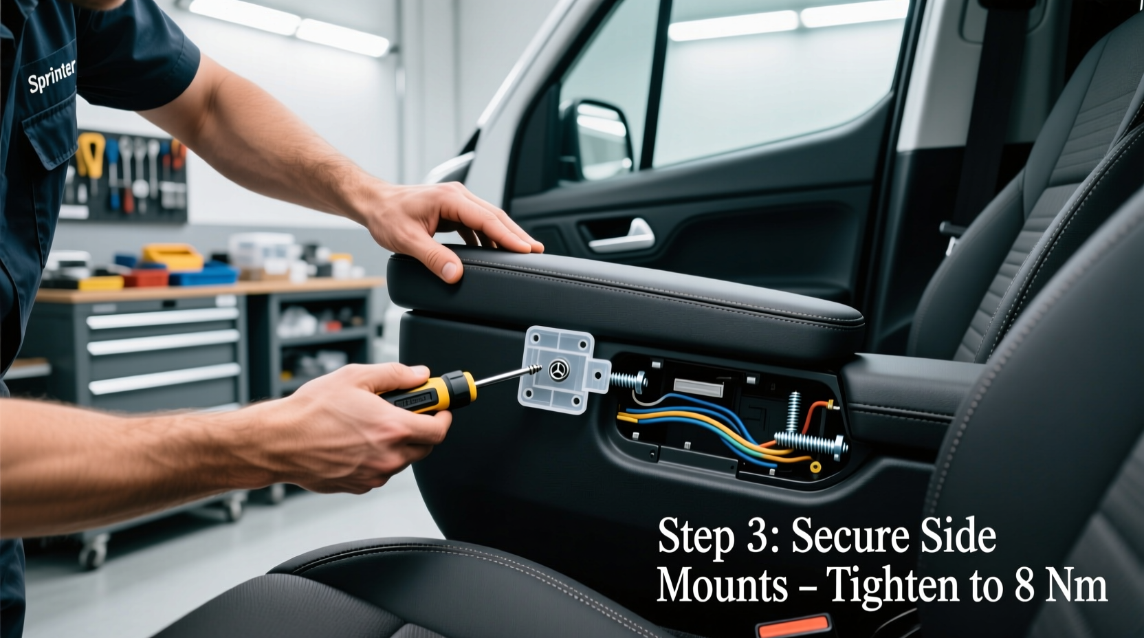 Sprinter Armrest Installation: Step-by-Step Guide for 2019–2024 Models