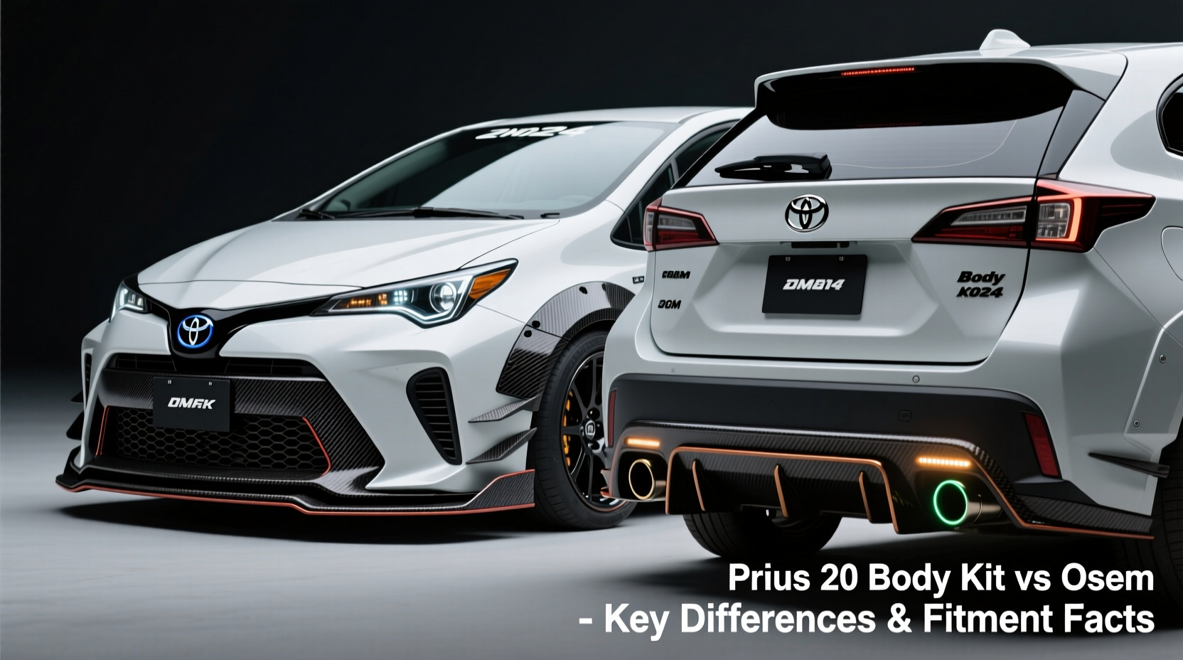 Prius 30 Body Kit vs OEM: Key Differences & Fitment Facts