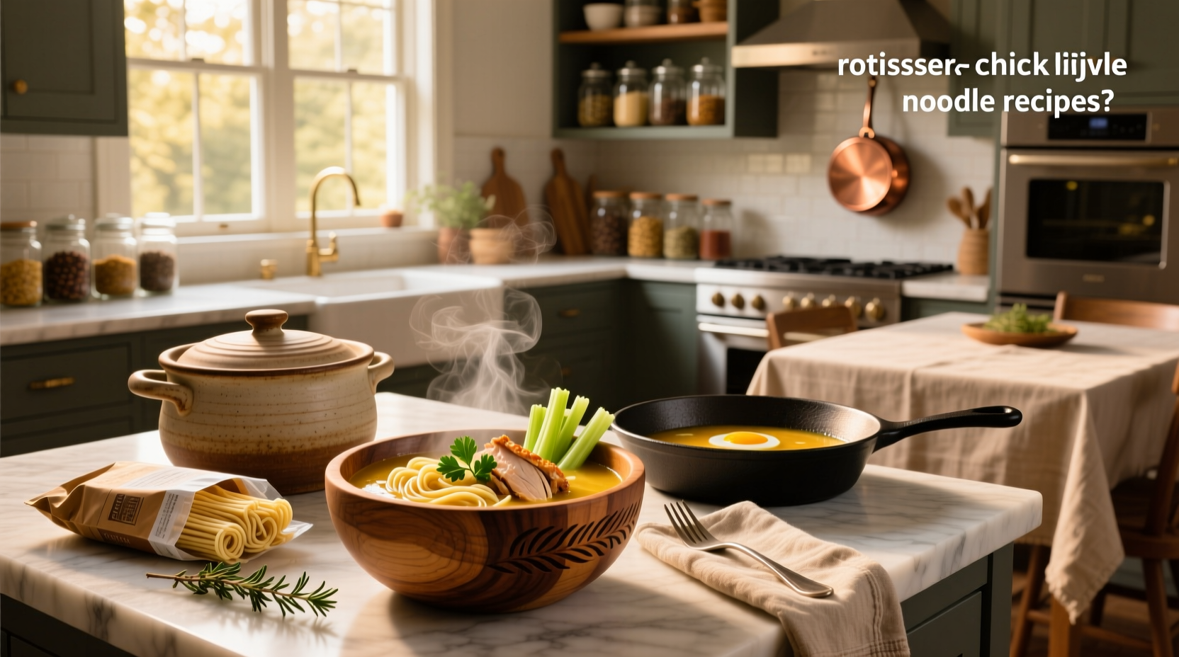 How to Make Rotisserie Chicken Noodle Soup: Quick & Healthy Guide