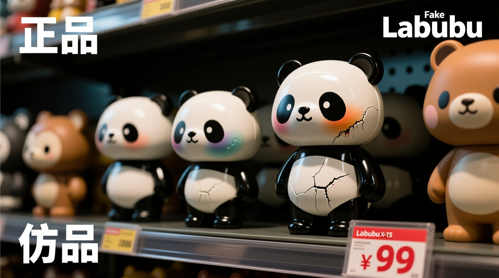 What Are Fake Labubu Called? Understanding Knockoff Labubu Dolls and ...
