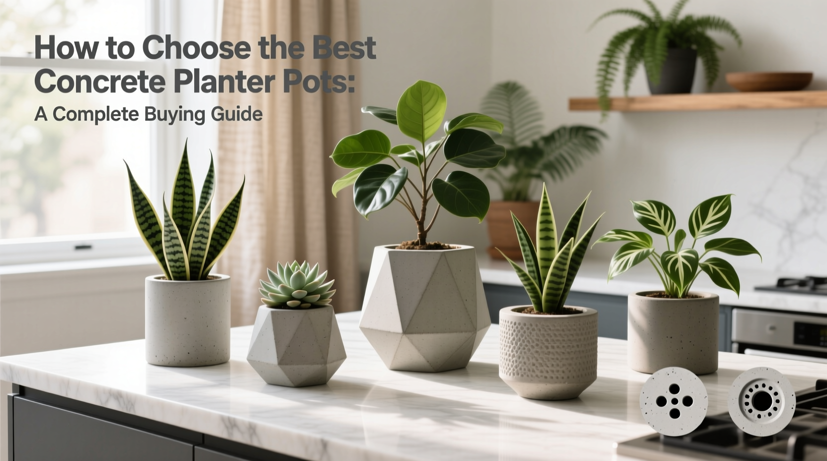 How to Choose the Best Concrete Planter Pots: A Complete Buying Guide
