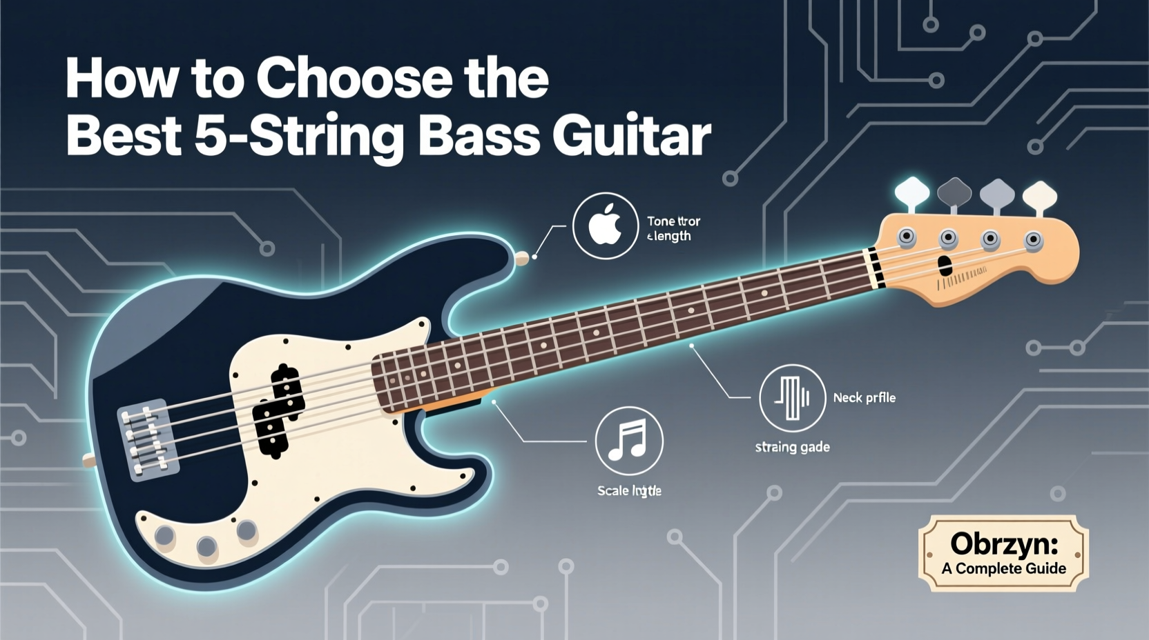 How to Choose the Best 5-String Bass Guitar for Your Needs