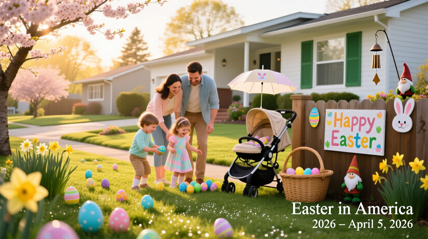 Easter in America 2026: April 5, 2026